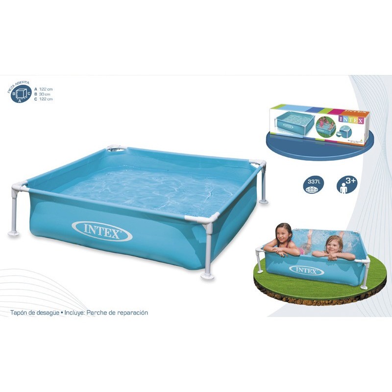 Piscina Desmontável 122 X 122 X 30 Cm Intex 57173np ...